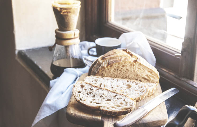 Truth Coffee’s freshly baked sourdough has taken a year to perfect