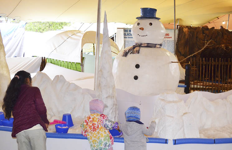 Snow World brings real Ice and Snow to Water World Strand