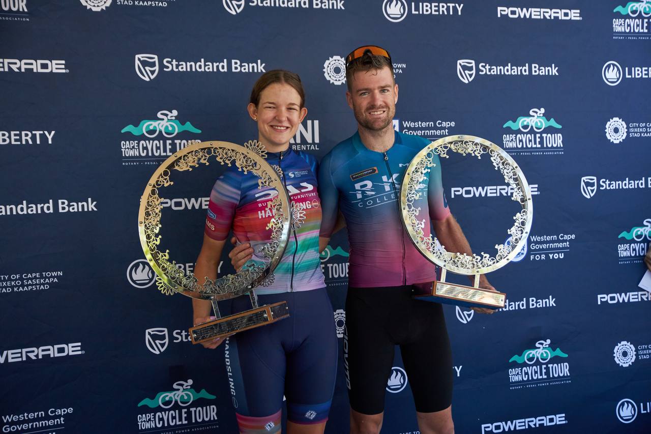 Kent Main and Tiffany Keep Triumph in Cape Town Cycle Tour